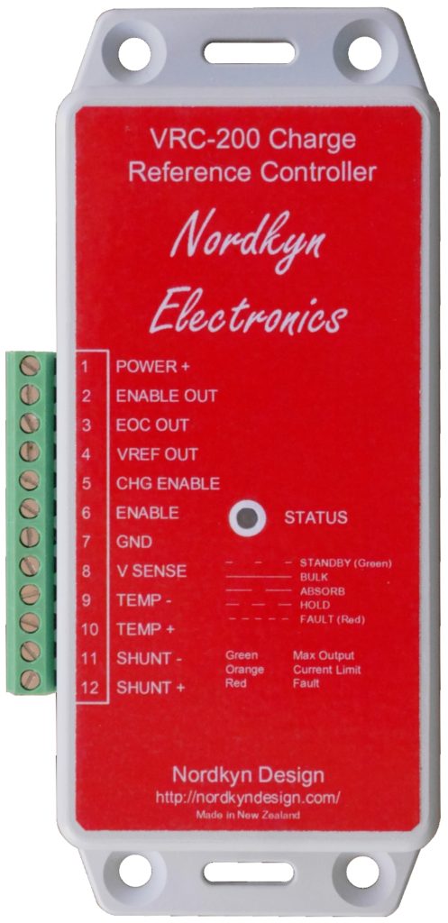 VRC-200 Charge Reference Controller | Nordkyn Design