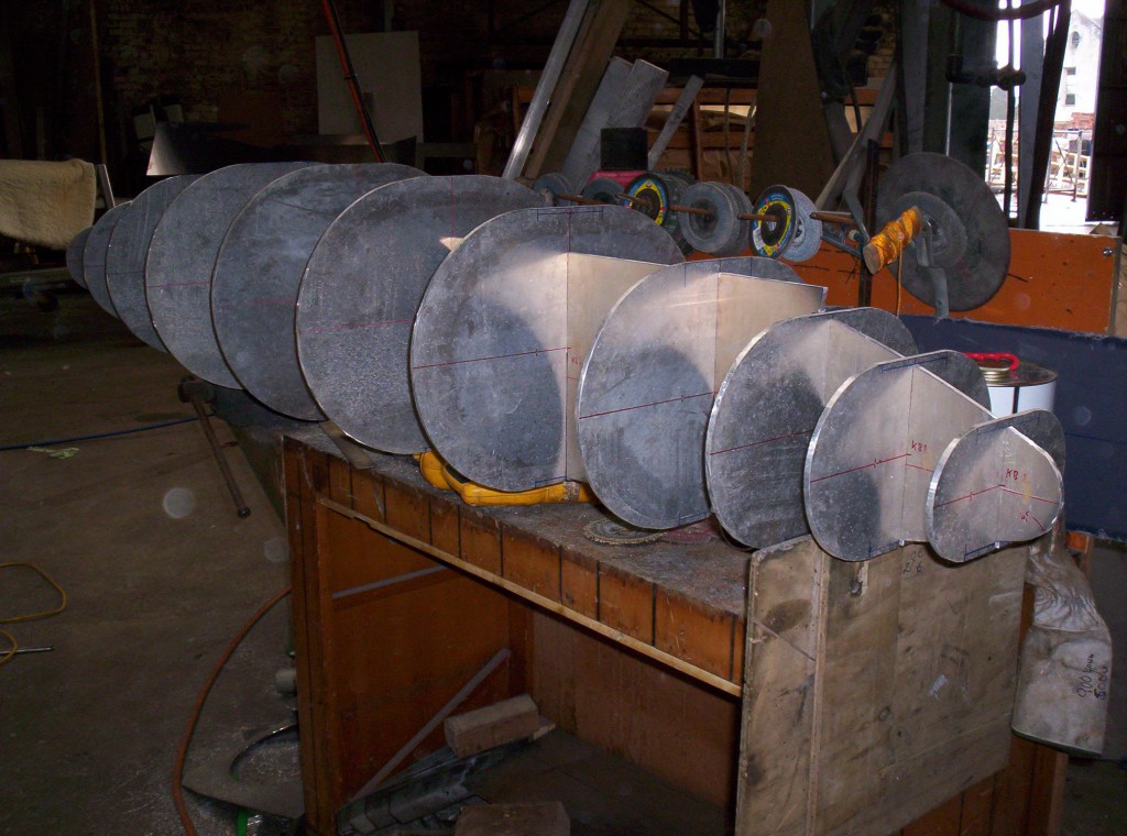 Nordkyn: Keel and rudder construction | Nordkyn Design