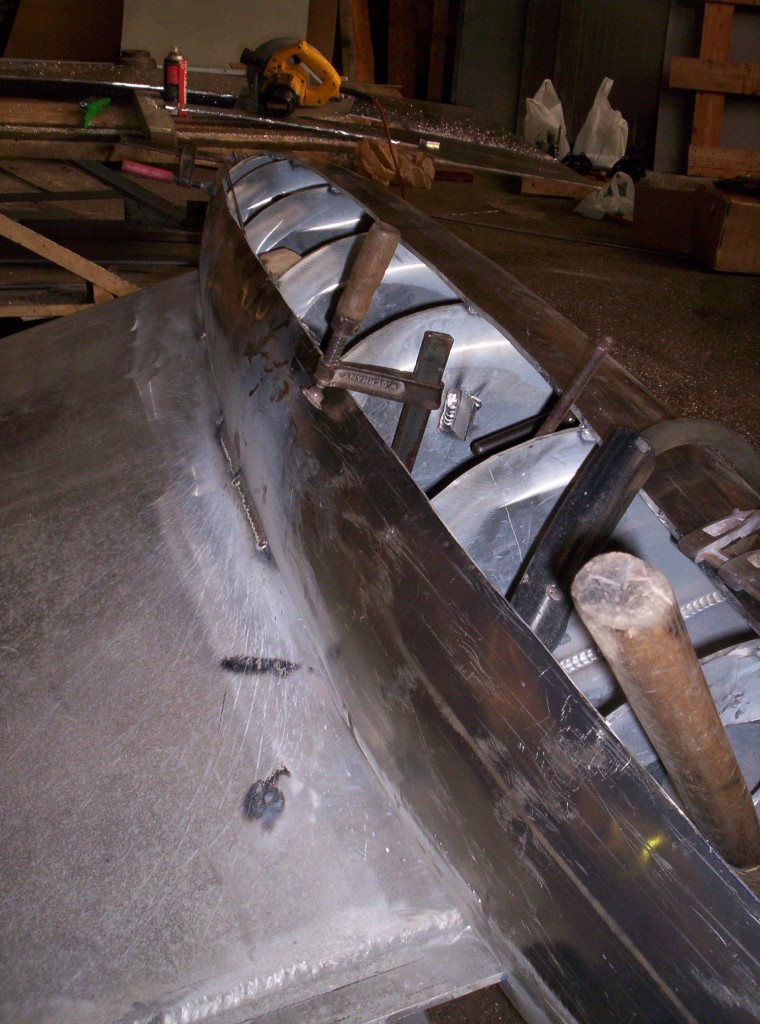 Nordkyn: Keel and rudder construction | Nordkyn Design