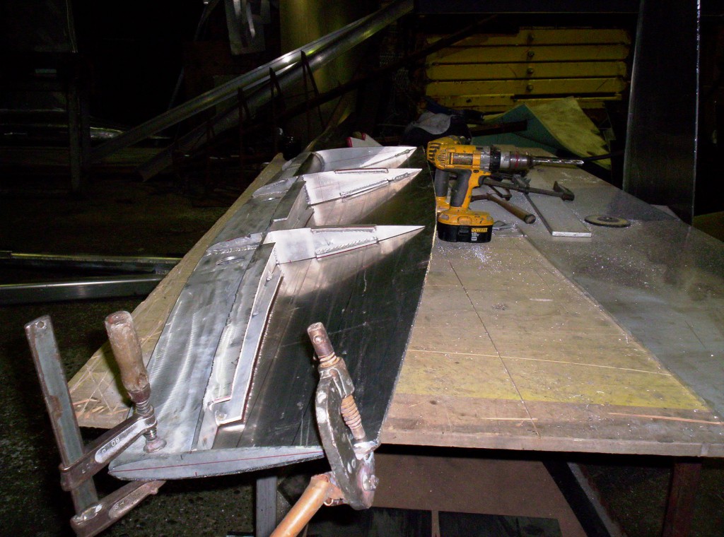 Nordkyn: Keel and rudder construction | Nordkyn Design
