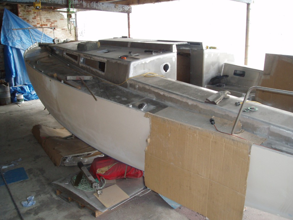 Round-bilge aluminium shell construction | Nordkyn Design