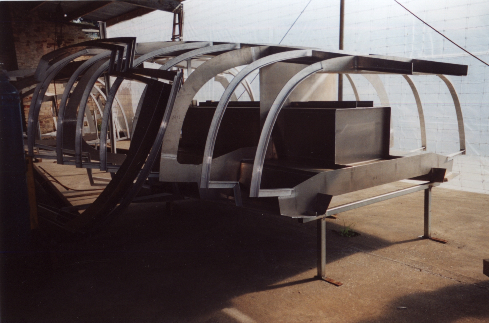 Round-bilge aluminium shell construction | Nordkyn Design