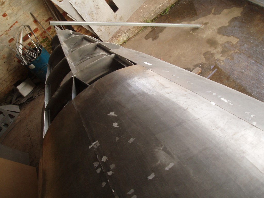 Round-bilge aluminium shell construction | Nordkyn Design